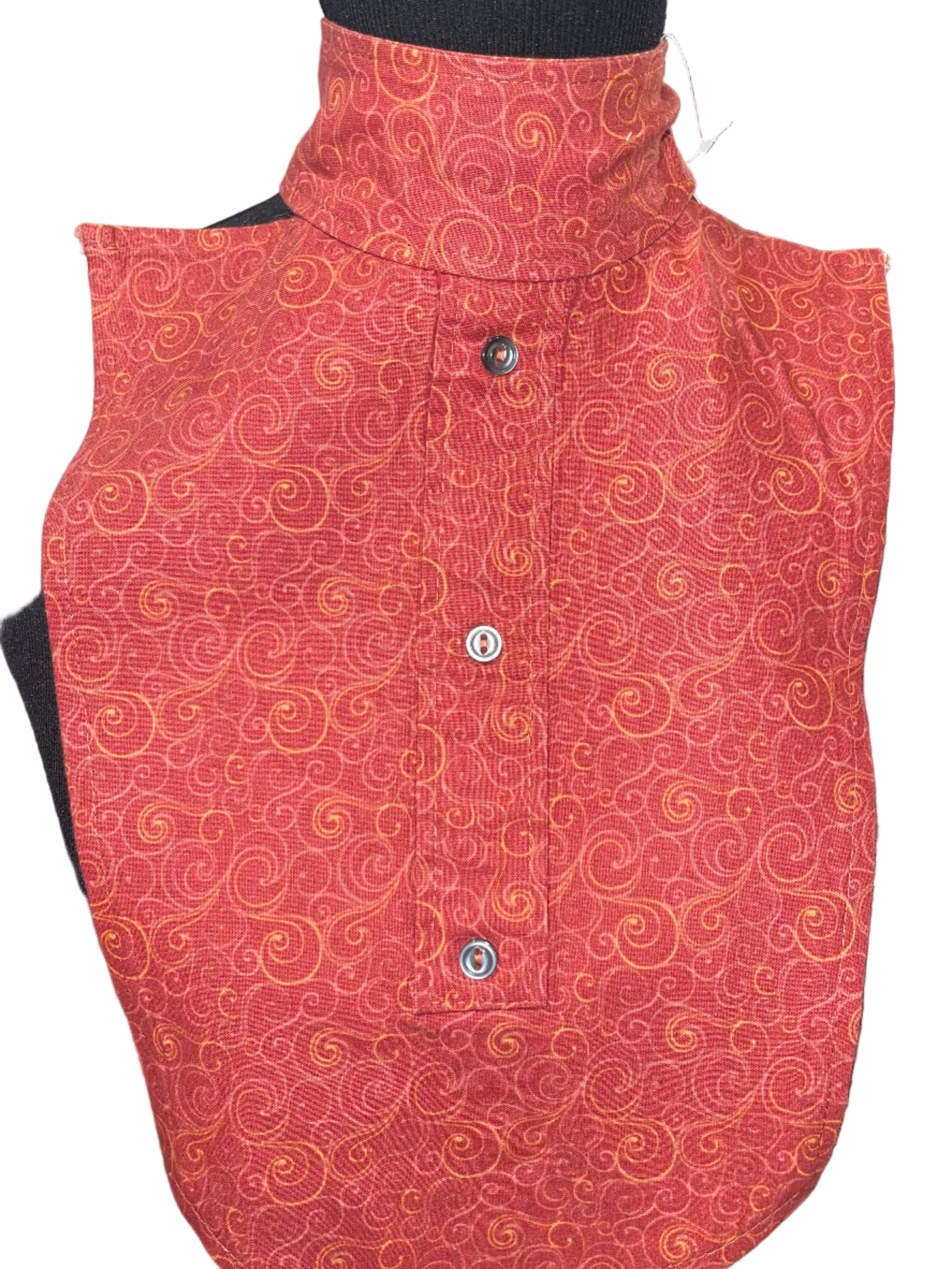 Red, Brocade Dickie – My Trainer’s Closet